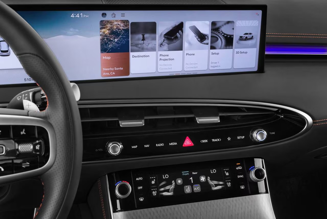 Overview of Genesis GV70 2026, photo 10